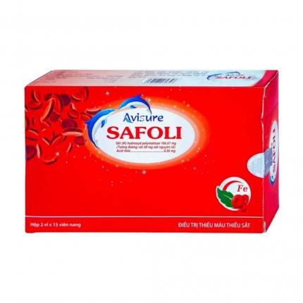 Avisure Safoli - Bổ sung sắt & acid folic cho bà bầu - Pharmart.vn