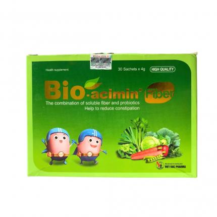 Bio-acimin Fiber - Bổ sung lợi khuẩn và chất xơ - Pharmart.vn