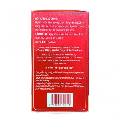 Bổ gan Tâm Bình - Tăng cường chức năng gan - Pharmart.vn