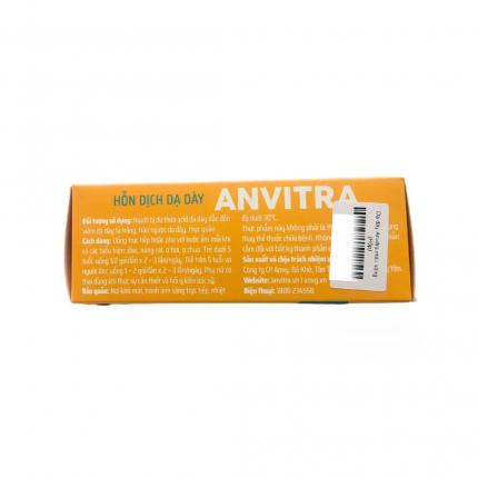 Hỗn dịch Anvitra vàng - Giải pháp cho bệnh trào ngược dạ dày (Hộp 15 ...