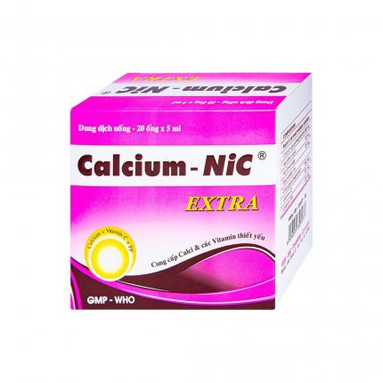 Dung dịch Calcium-Nic Bổ sung calci - Pharmart.vn