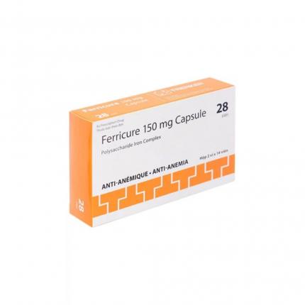 Ferricure 150mg Hộp 2 vỉ x 14 viên - Pharmart.vn