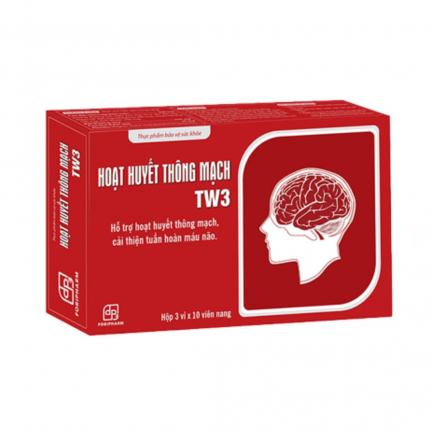 Hoạt huyết thông mạch TW3 - Hỗ trợ tuần hoàn não - Pharmart.vn