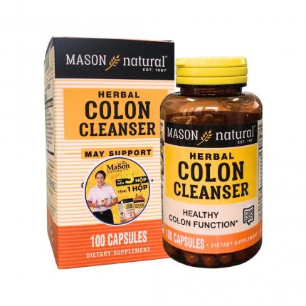 Mason Natural Herbal Colon Cleanser - Hỗ trợ thải độc đại tràng ...