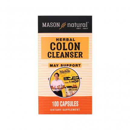 Mason Natural Herbal Colon Cleanser - Hỗ trợ thải độc đại tràng ...