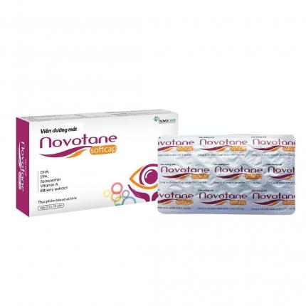 Novotane Softcap – Bổ sung dưỡng chất giúp giảm khô, mỏi mắt, mờ mắt ...