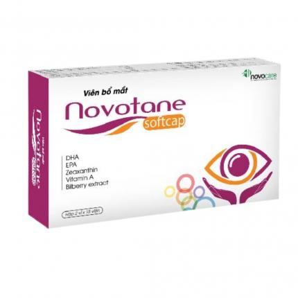 Novotane Softcap – Bổ sung dưỡng chất giúp giảm khô, mỏi mắt, mờ mắt ...