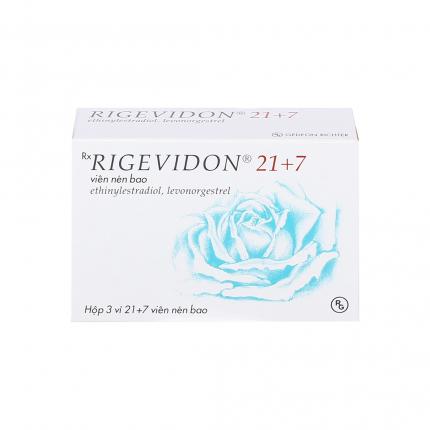 Rigevidon 21+7 - Thuốc tránh thai hằng ngày - Pharmart.vn