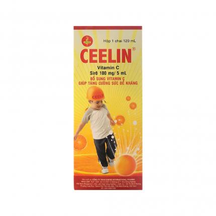 Thuốc Siro Ceelin Lọ 60ml - Bổ sung vitamin C, tăng cường miễn dịch ...