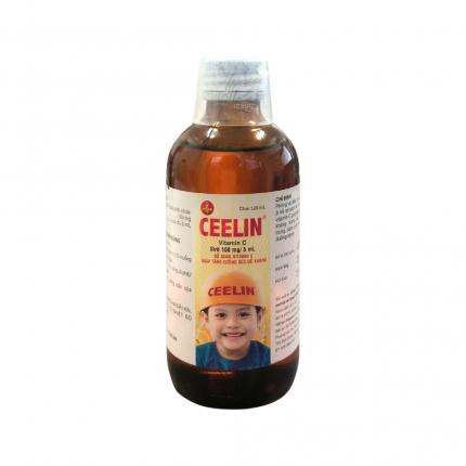 Thuốc Siro Ceelin Lọ 60ml - Bổ sung vitamin C, tăng cường miễn dịch ...