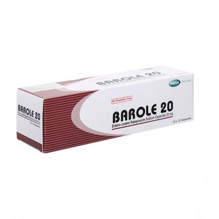 Thuốc Barole 20 mg Trị viêm loét , trào ngược dạ dày - Pharmart.vn