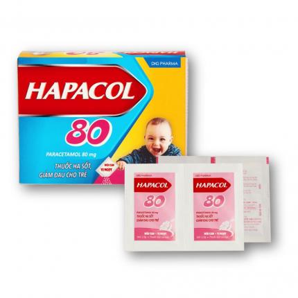 Thuốc Hapacol 80mg Hạ sốt trẻ em - Pharmart.vn