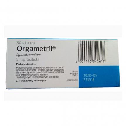 Thuốc Orgametril 5mg - Pharmart.vn