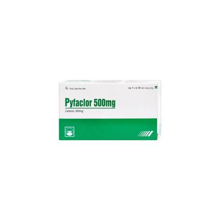 Thuốc Pyfaclor 500mg (Hộp 1 vỉ x 12 viên)- Điều trị nhiễm khuẩn do vi ...