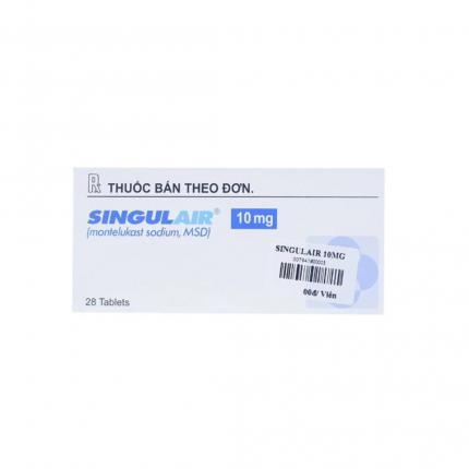 Tác dụng của thuốc singulair 10mg và cách sử dụng đúng liều