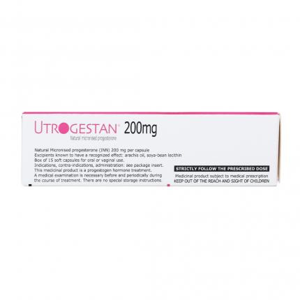 Utrogestan 200mg - Điều trị rối loạn Progesteron - Pharmart.vn