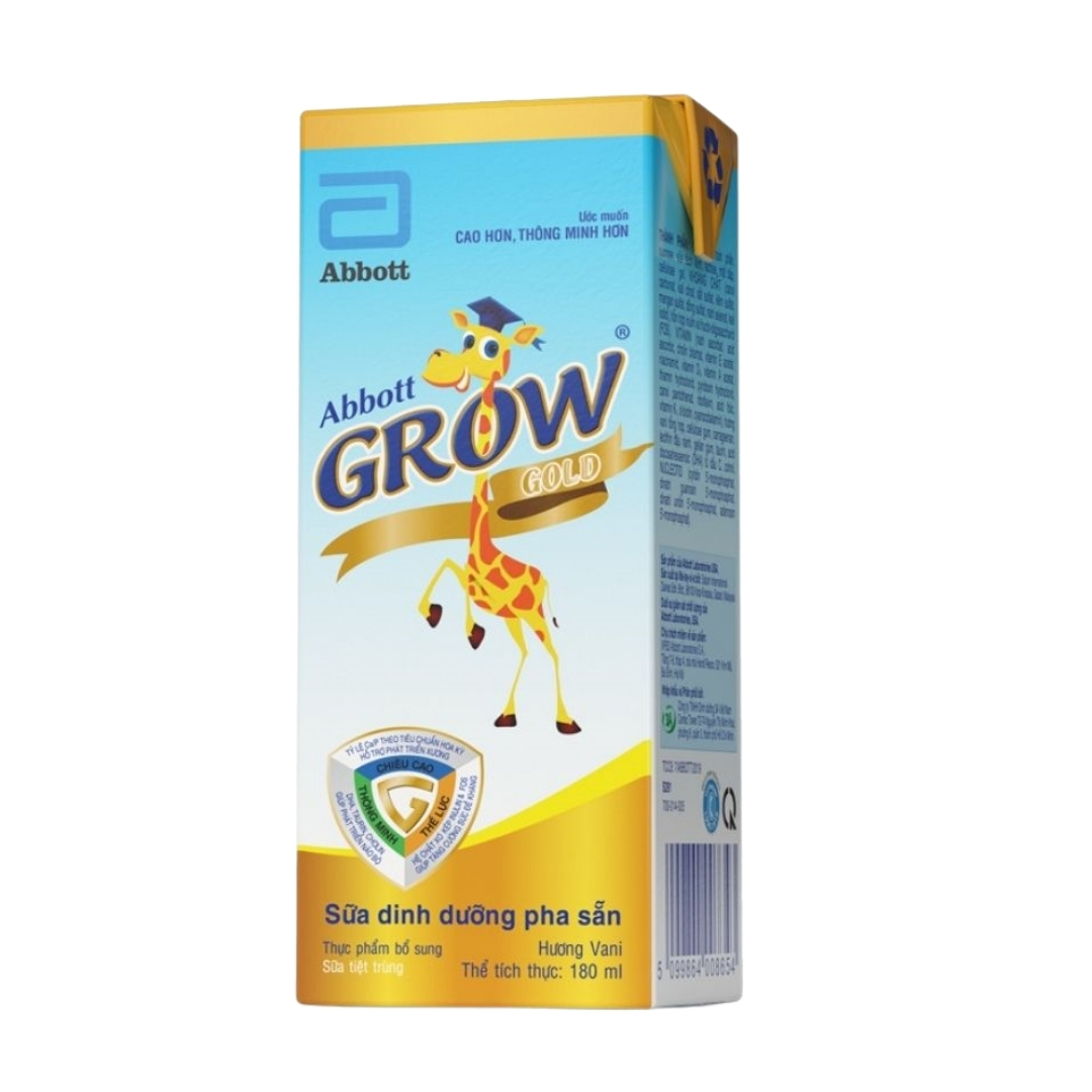 Abbott Grow Gold hương vani hộp 180ml - Pharmart.vn