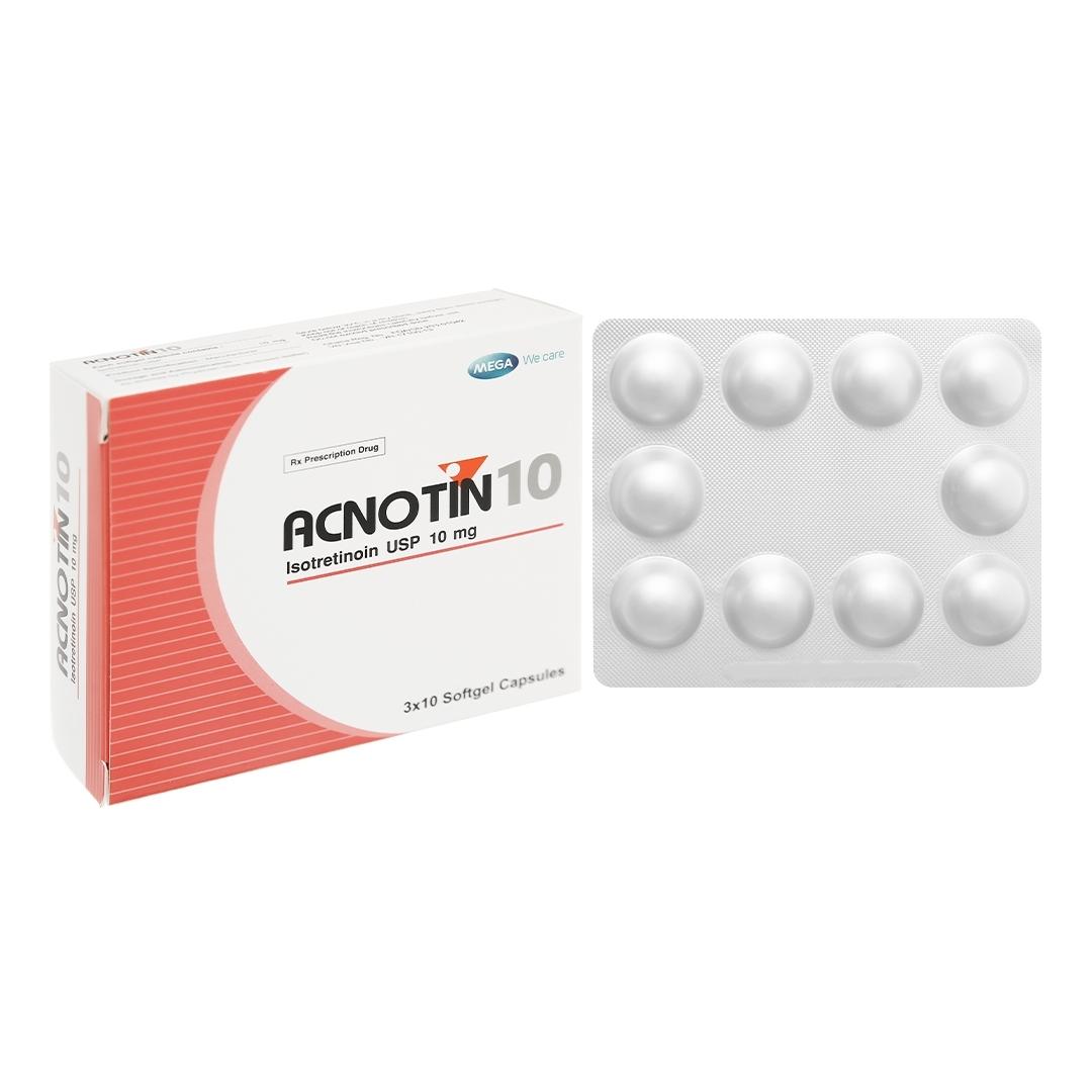 Thuốc Acnotin (10mg) - Điều trị mụn trứng cá - Pharmart.vn