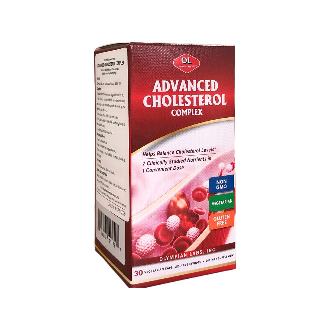 Advanced Cholesterol Complex - Giúp giảm cholesterol và mỡ máu ...