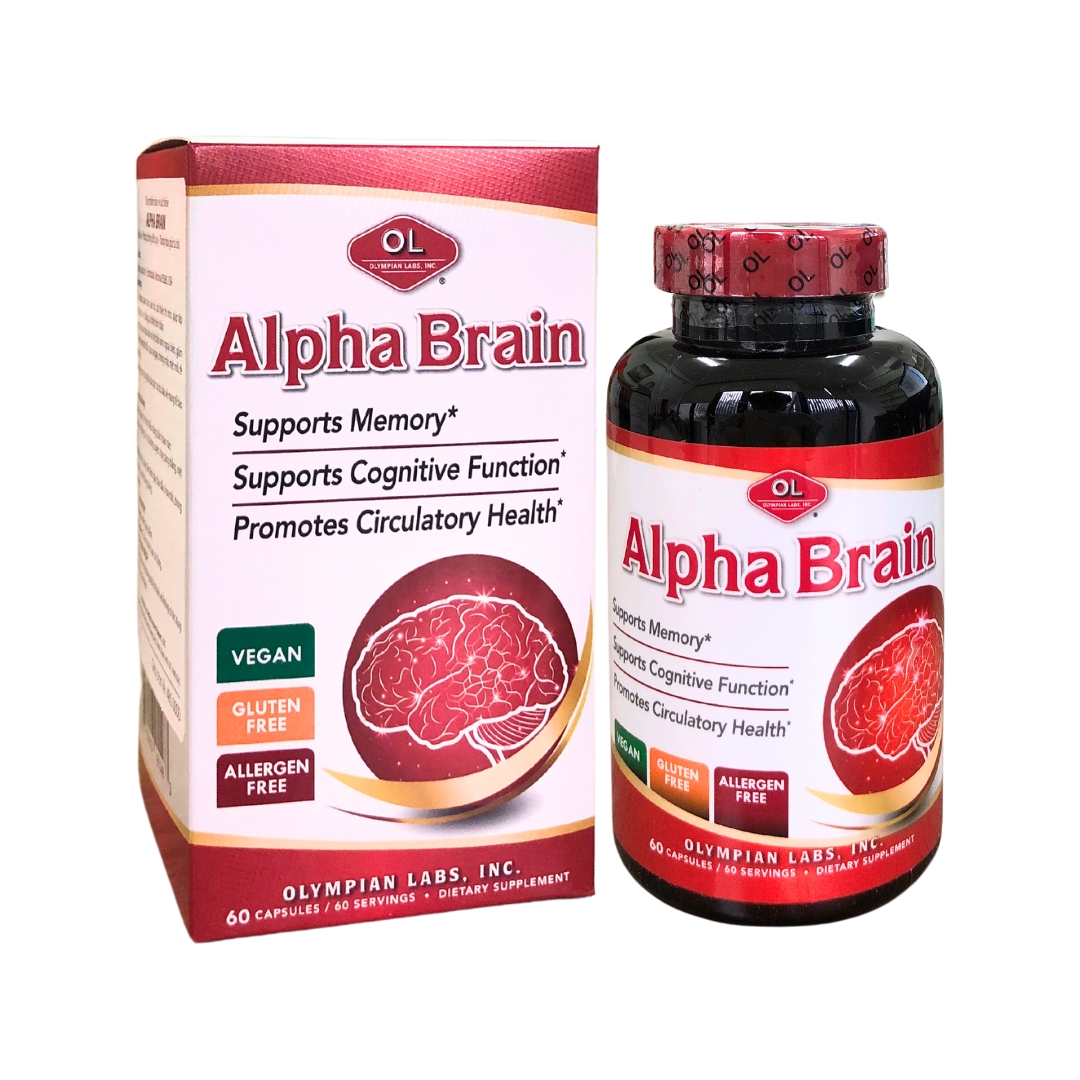 Alpha Brain - Cải thiện trí nhớ, tăng tuần hoàn máu não - Pharmart.vn
