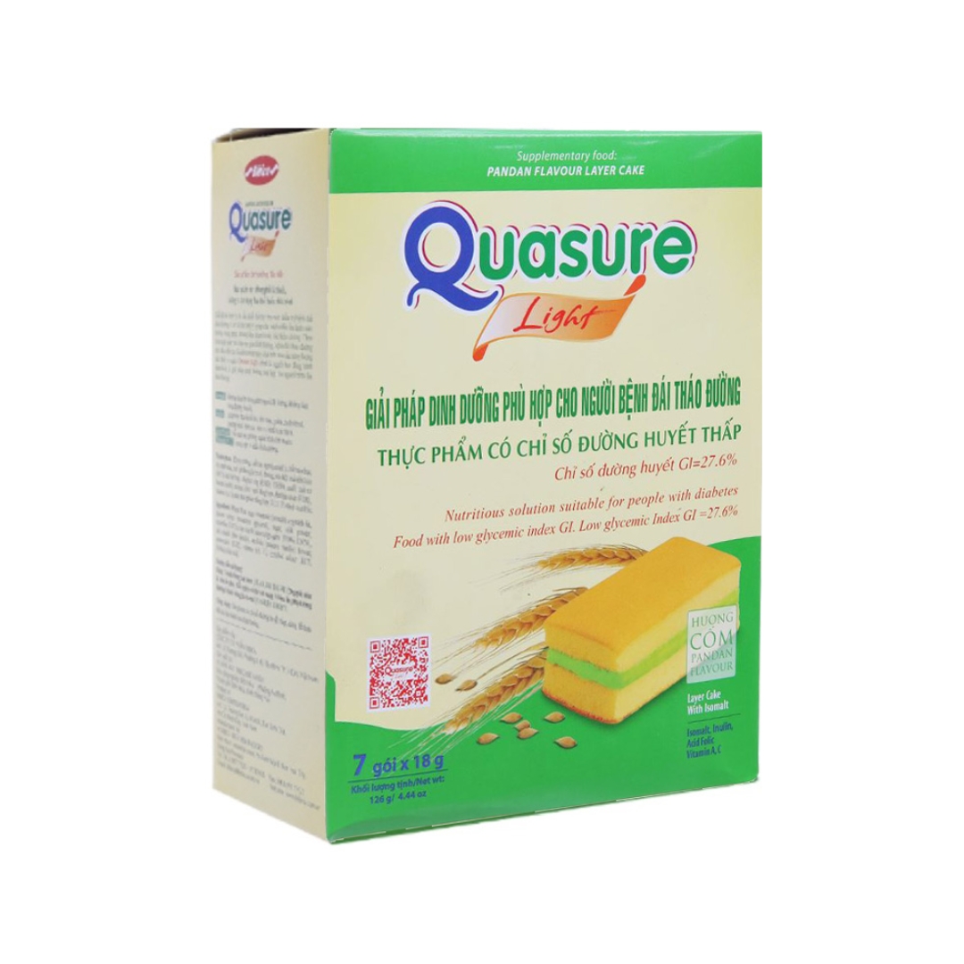 Bánh Bông lan Quasure Light Cốm - Pharmart.vn