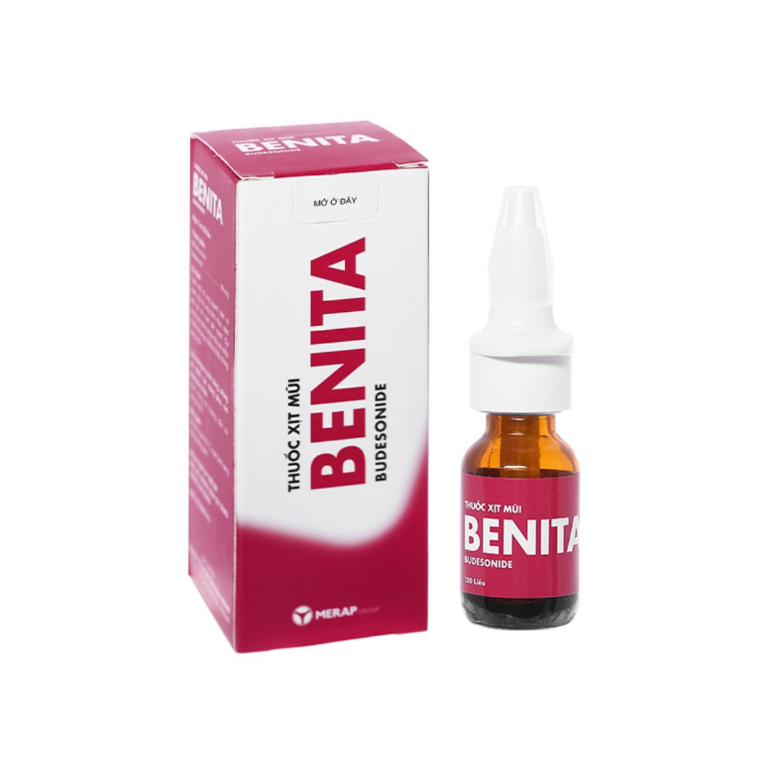 Thuốc xịt mũi Benita trị viêm mũi dị ứng - Pharmart.vn