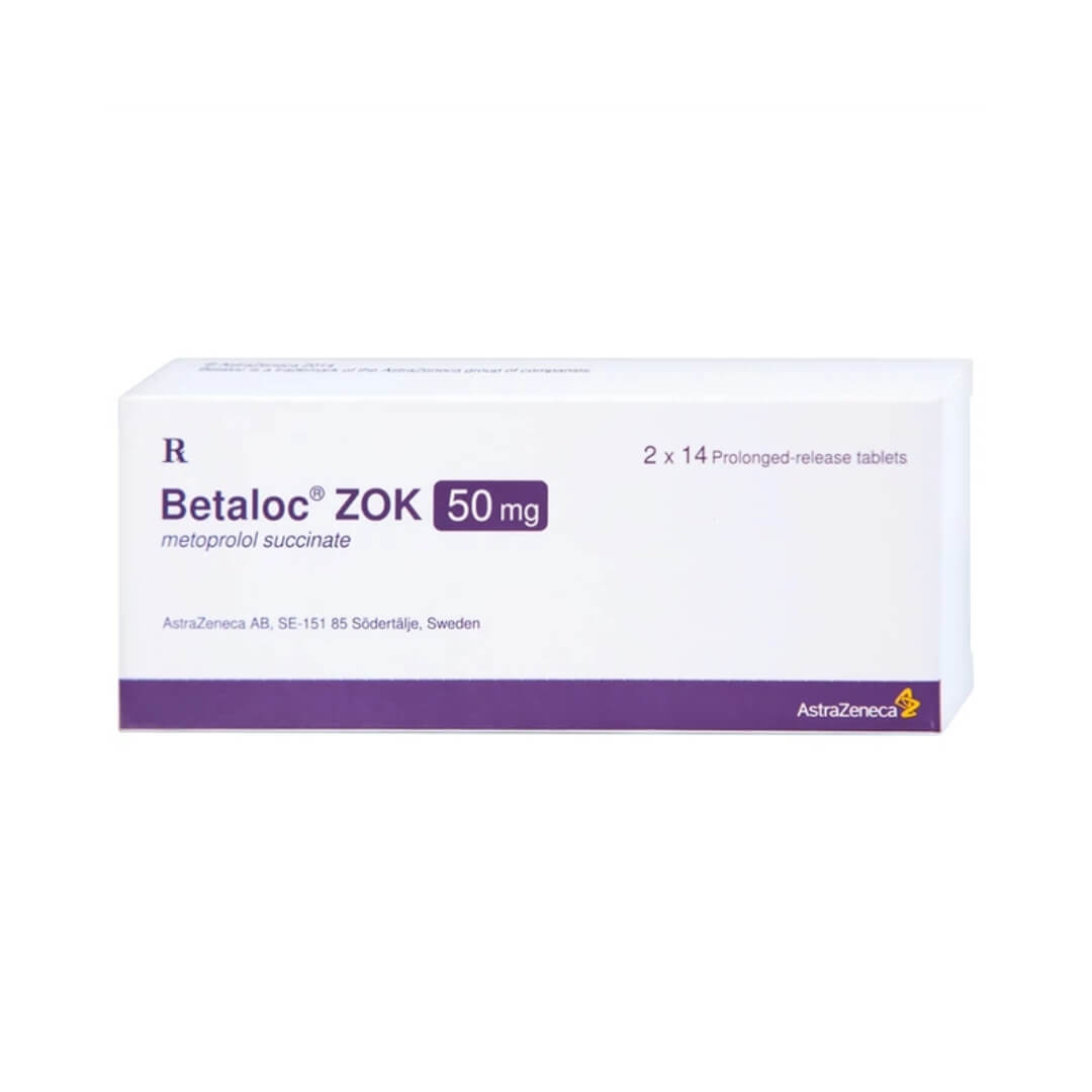 Betaloc ZOK 50mg - Điều trị tăng huyết áp - Pharmart.vn