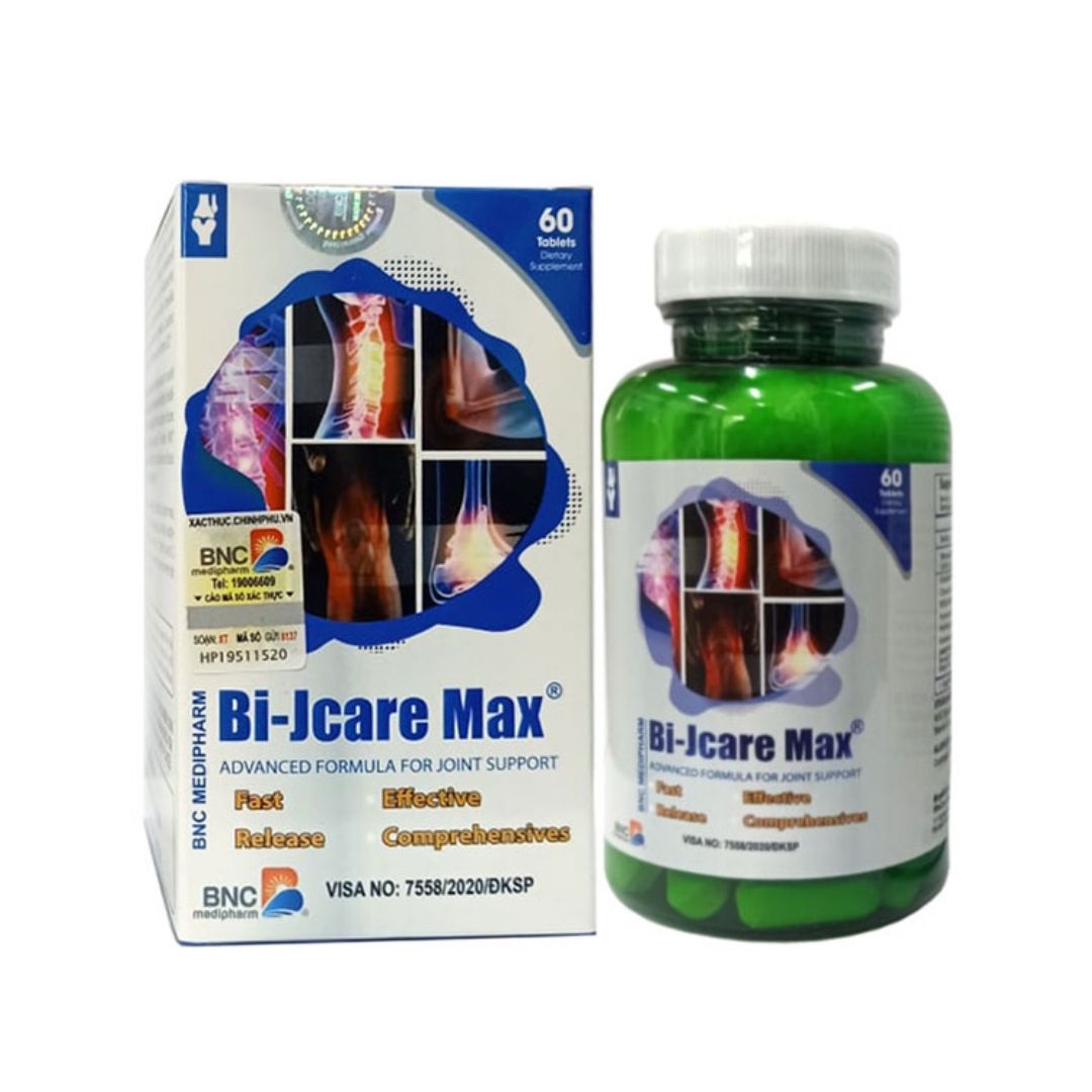 Bi-Jcare Max Hỗ trợ giảm nguy cơ thoái hóa khớp - Pharmart.vn