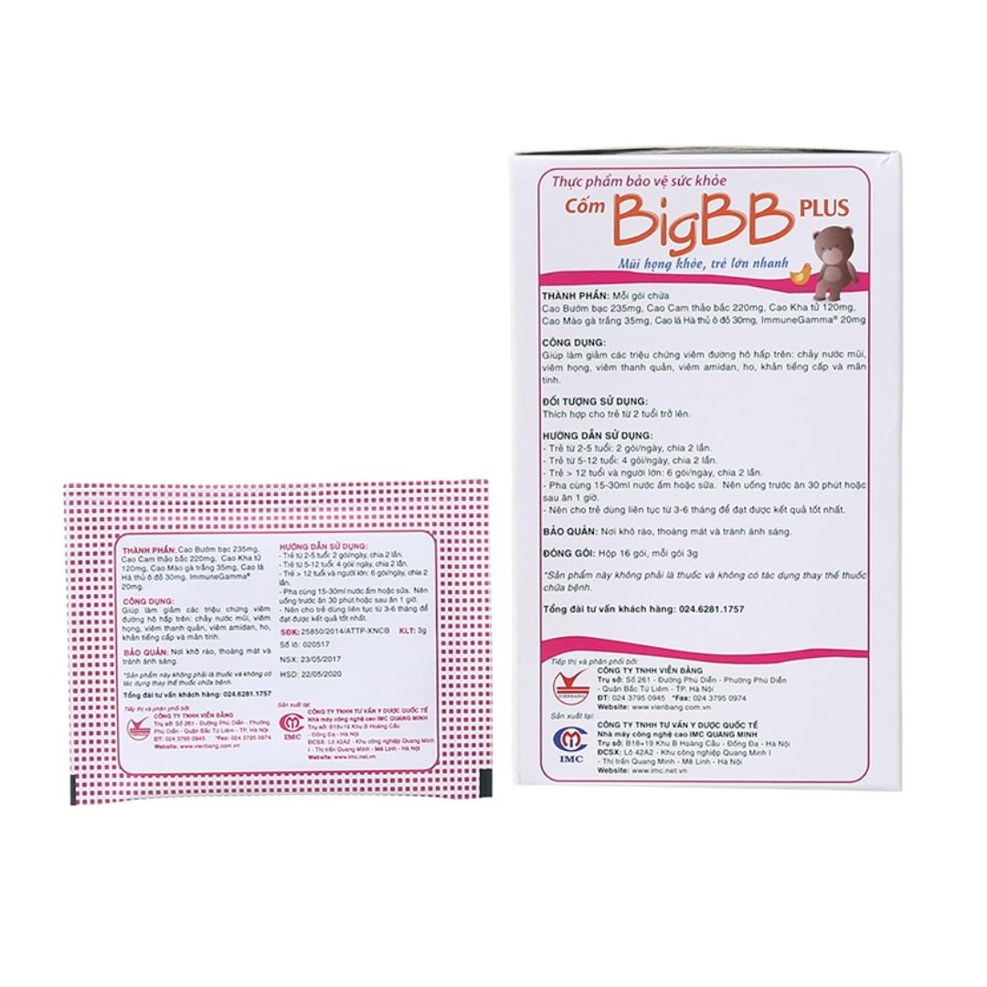 Big BB Plus - Hỗ trợ giảm viêm đường hô hấp - Pharmart.vn
