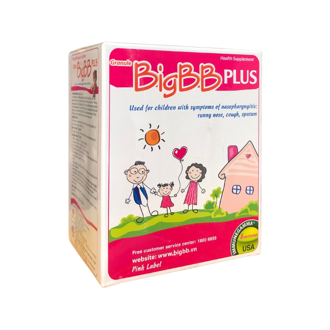 BigBB Plus Hồng - Giảm viêm đường hô hấp - Pharmart.vn