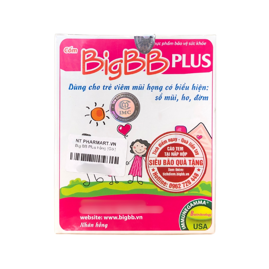 BigBB Plus - Hỗ trợ giảm viêm đường hô hấp - Pharmart.vn