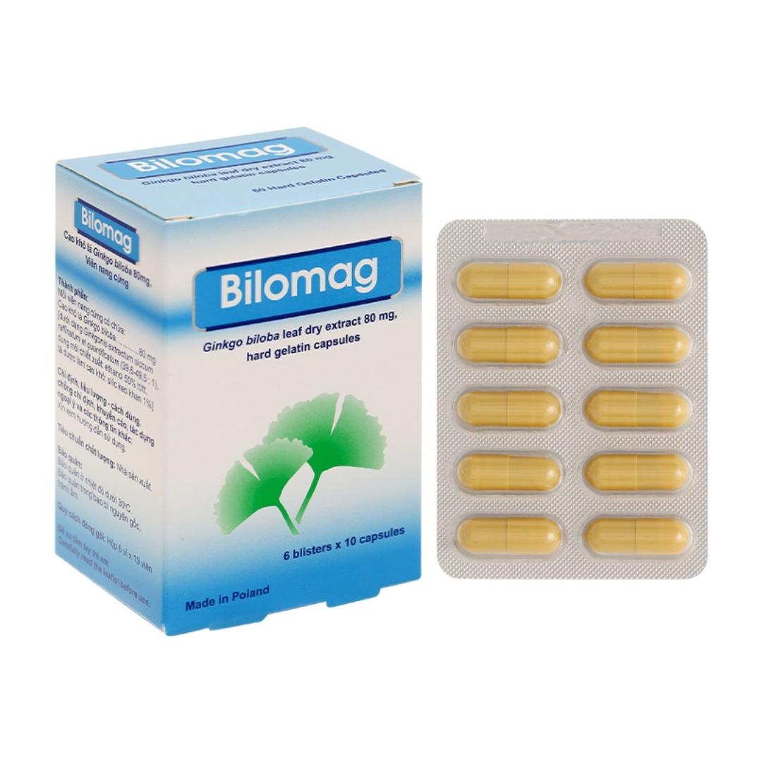 Bilomag 80mg - Cải thiện chức năng tuần hoàn não - Pharmart.vn