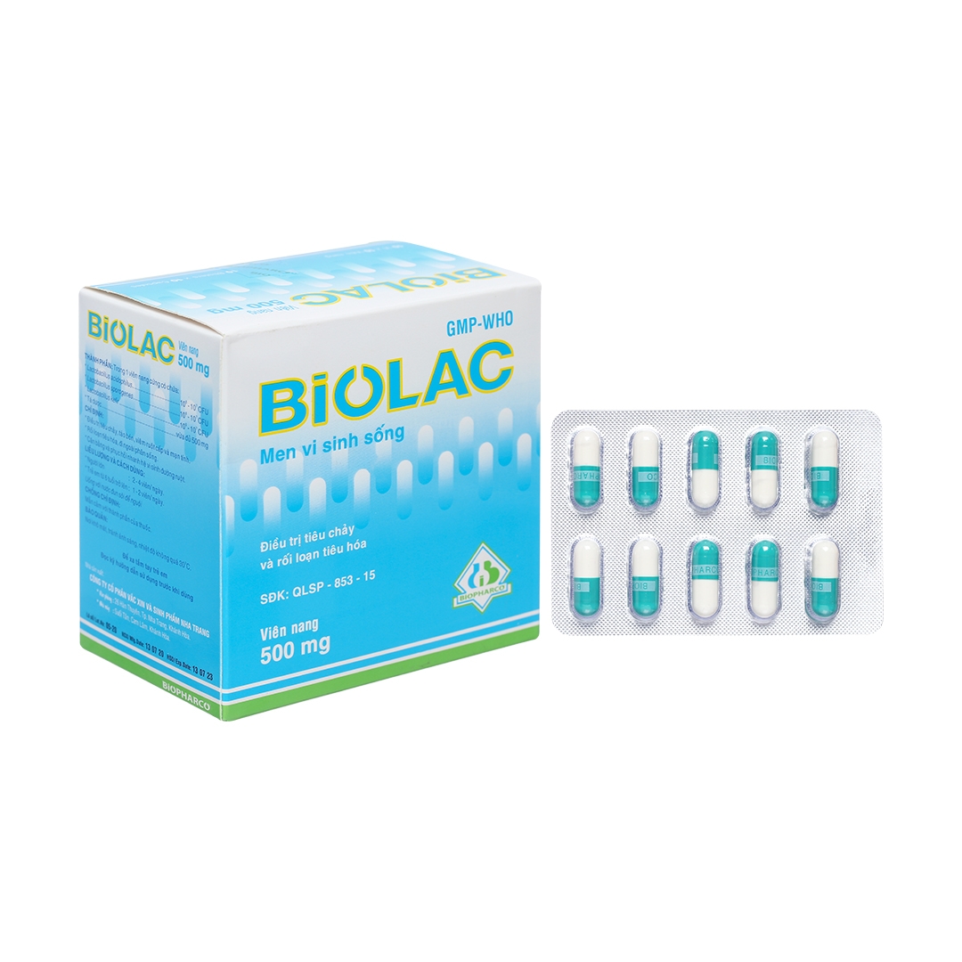 Biolac - Hỗ trợ tiêu hóa, cân bằng hệ vi sinh đường ruột - Pharmart.vn
