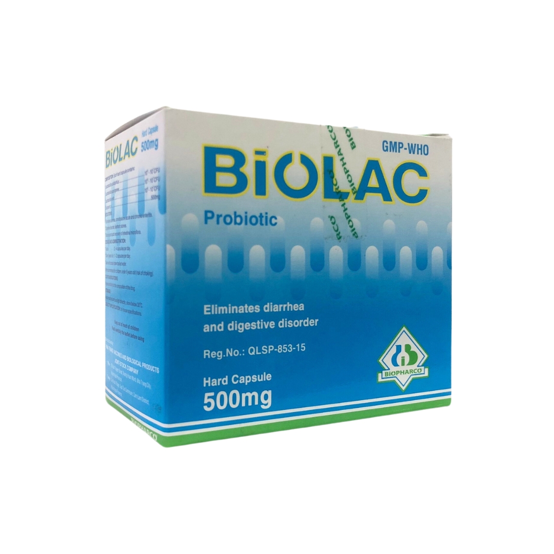 Biolac - Điều trị tiêu hóa, cân bằng hệ vi sinh đường ruột - Pharmart.vn