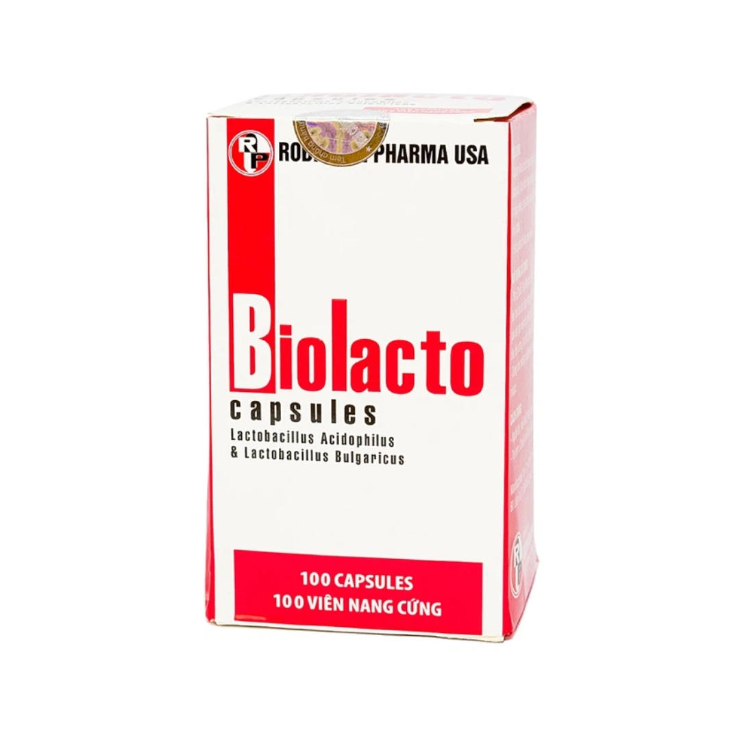 Biolacto - Cân bằng hệ vi sinh đường ruột hộp 100 viên - Pharmart.vn