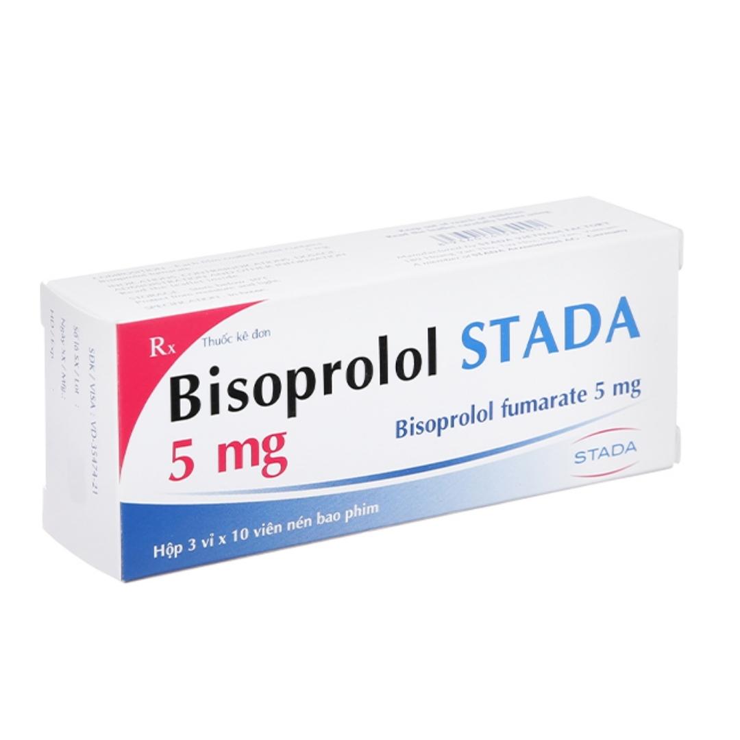 Thuốc Bisoprolol Stada 5mg - Điều trị suy tim - Pharmart.vn
