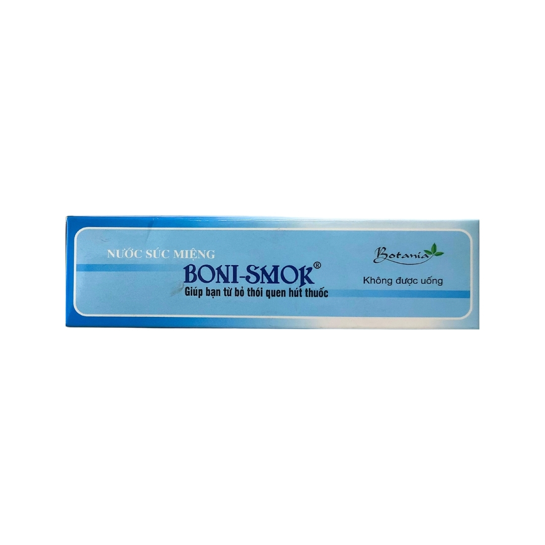 Boni Smok - Nước súc miệng làm giảm cơn thèm thuốc lá chai 150ml ...