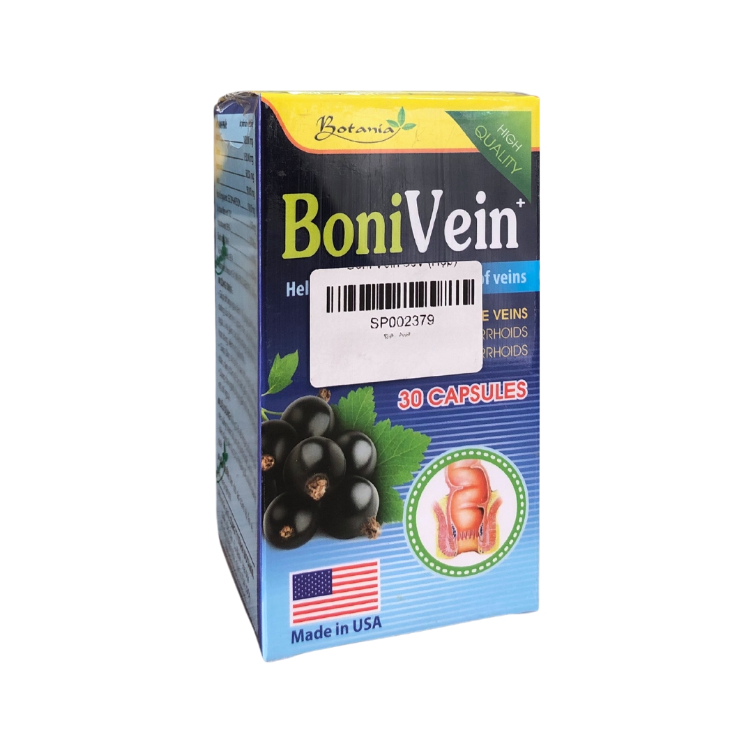 Boni Vein - Hỗ trợ suy giãn tĩnh mạch - Pharmart.vn