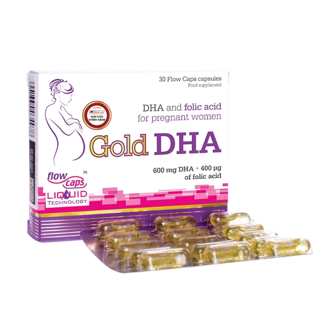 Chela Gold DHA - Bổ sung DHA, acid folic cho phụ nữ có thai và sau sinh ...