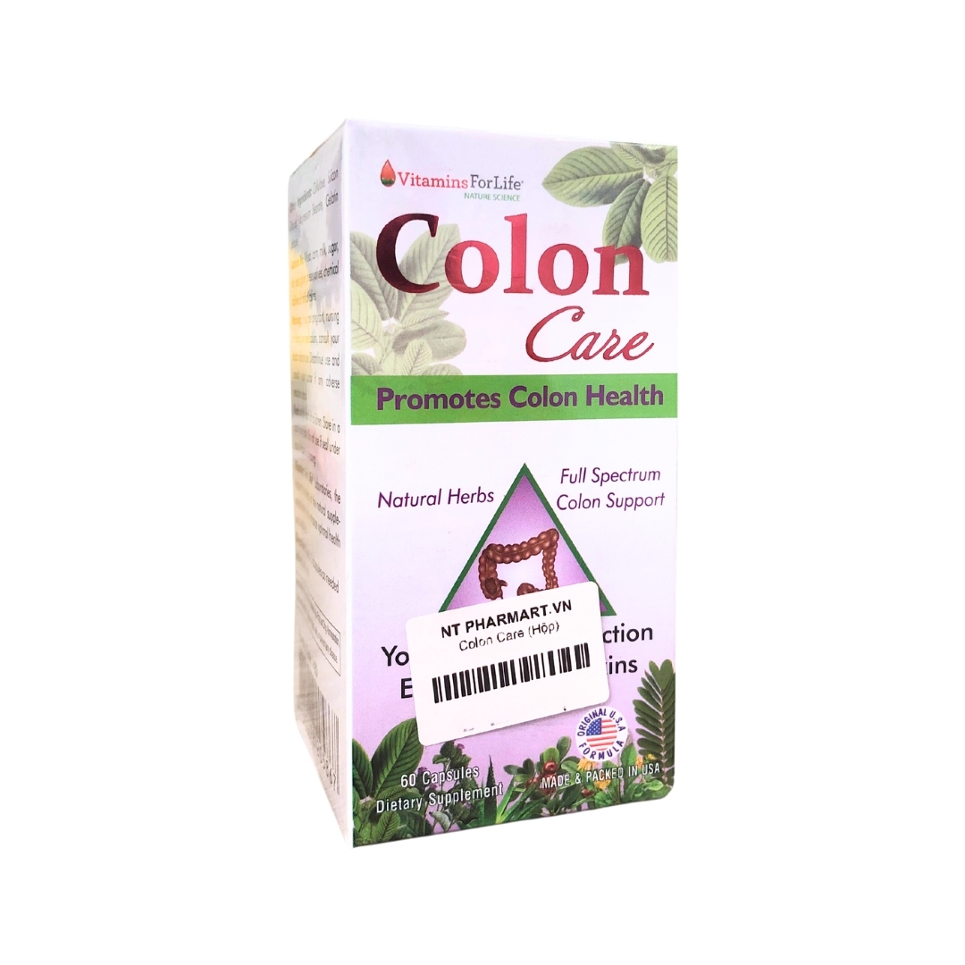 Colon Care - Hỗ trợ sức khỏe hệ tiêu hóa, nhuận tràng - Pharmart.vn