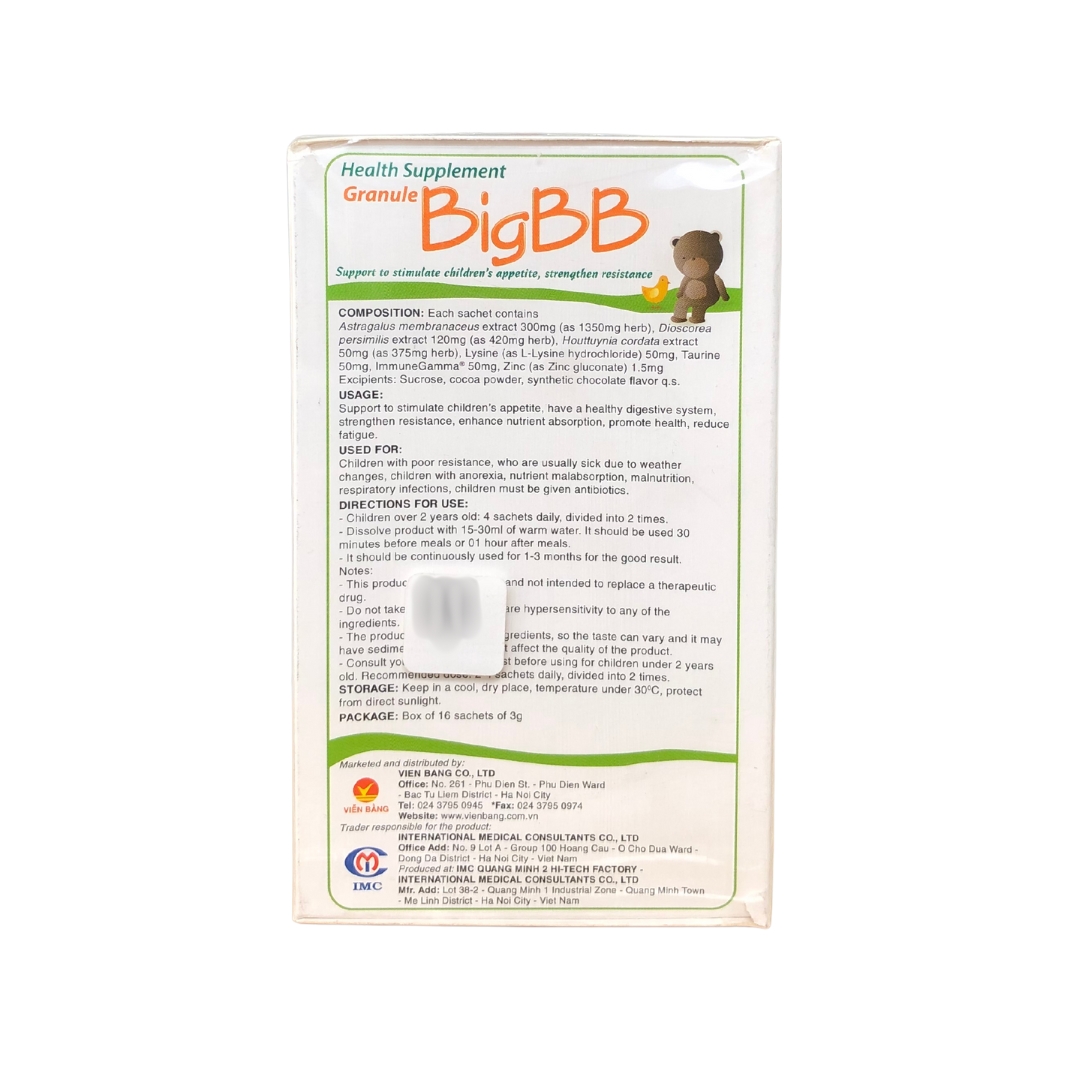 Cốm BigBB - Ổn định hệ tiêu hóa, giúp bé ăn ngon - Pharmart.vn