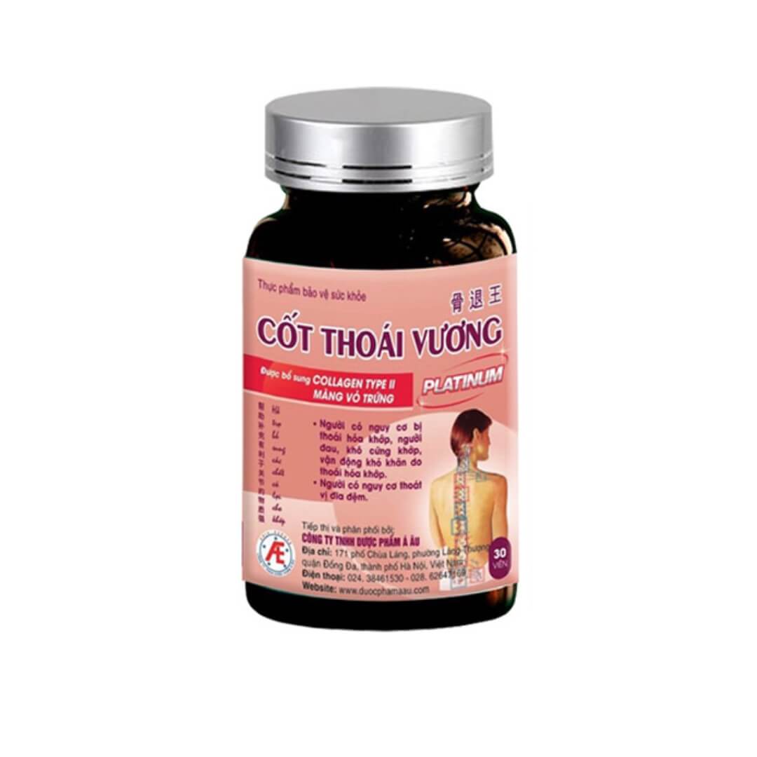 Cốt Thoái Vương Platinum - Giảm thoái hoá đốt sống - Pharmart.vn