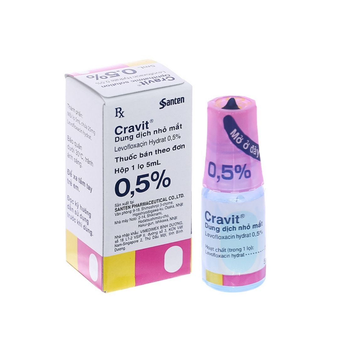 Cravit 0,5% 5ml - Pharmart.vn