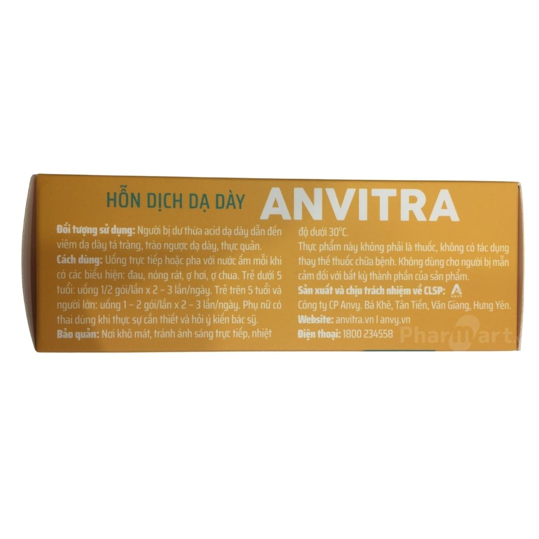 Dạ dày Anvitra màu vàng - Giải pháp cho bệnh trào ngược dạ dày - thực ...