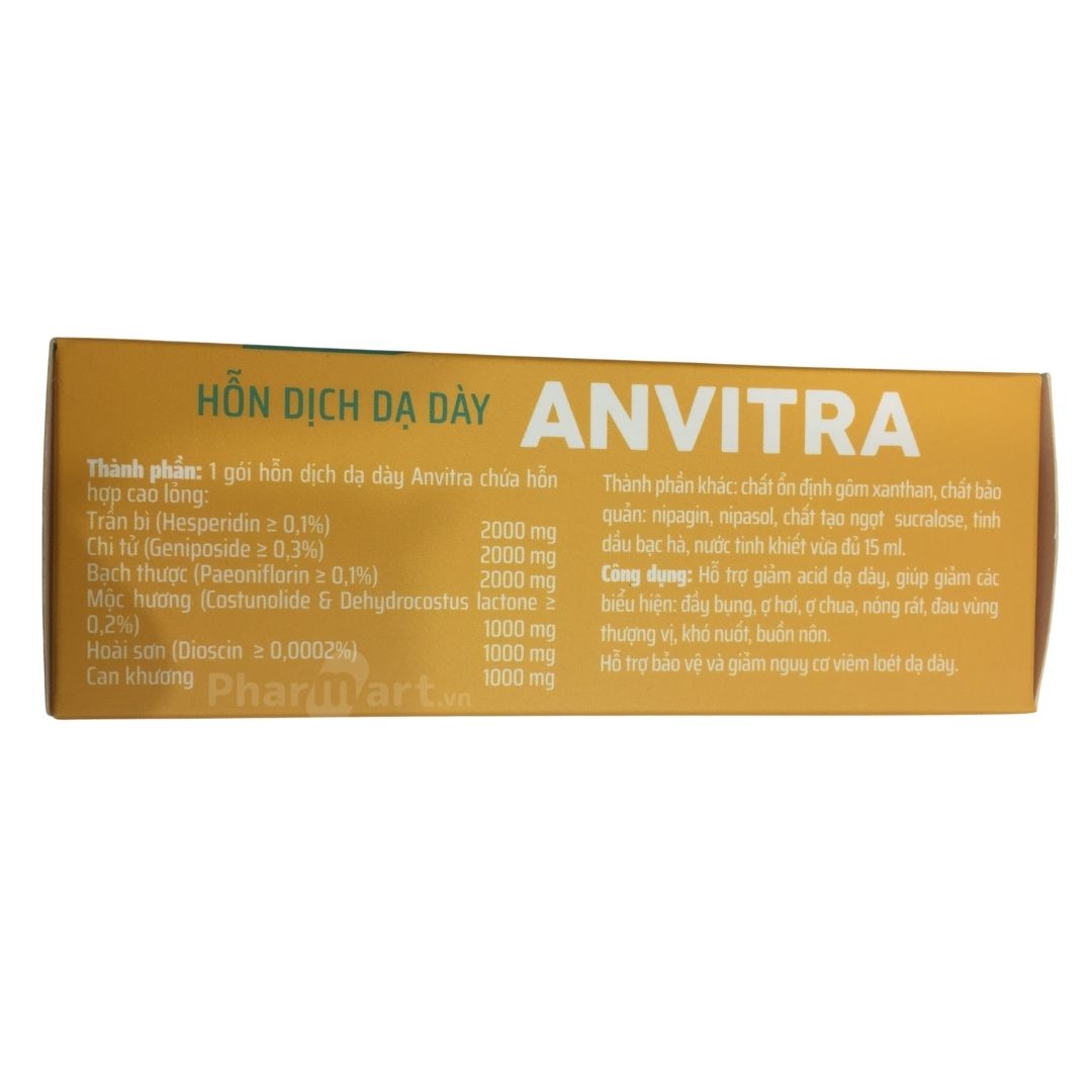 Dạ dày Anvitra màu vàng - Giải pháp cho bệnh trào ngược dạ dày - thực ...