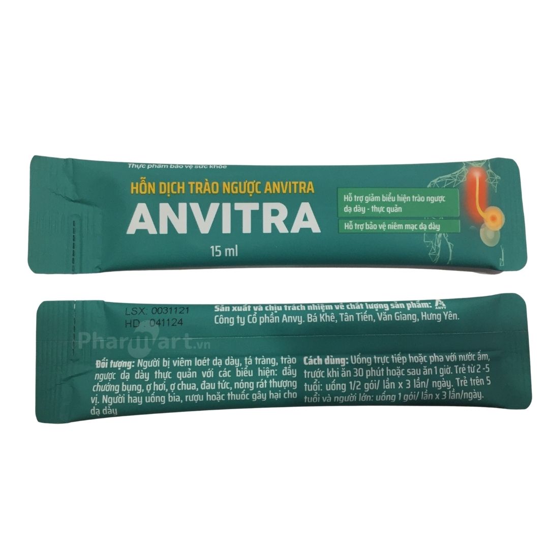 Dạ dày Anvitra màu xanh - Giải pháp cho bệnh trào ngược dạ dày - thực ...