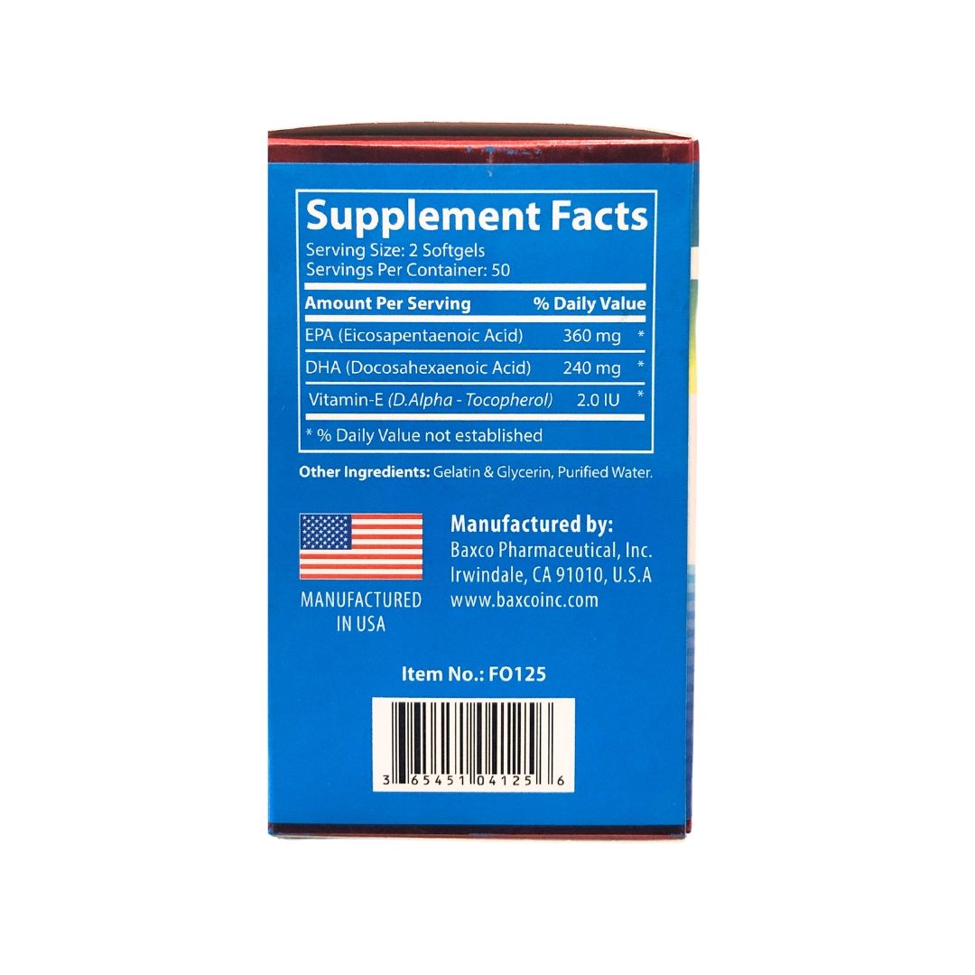 Dầu cá Omega 3 Alaska Fish Oil UBB - Pharmart.vn