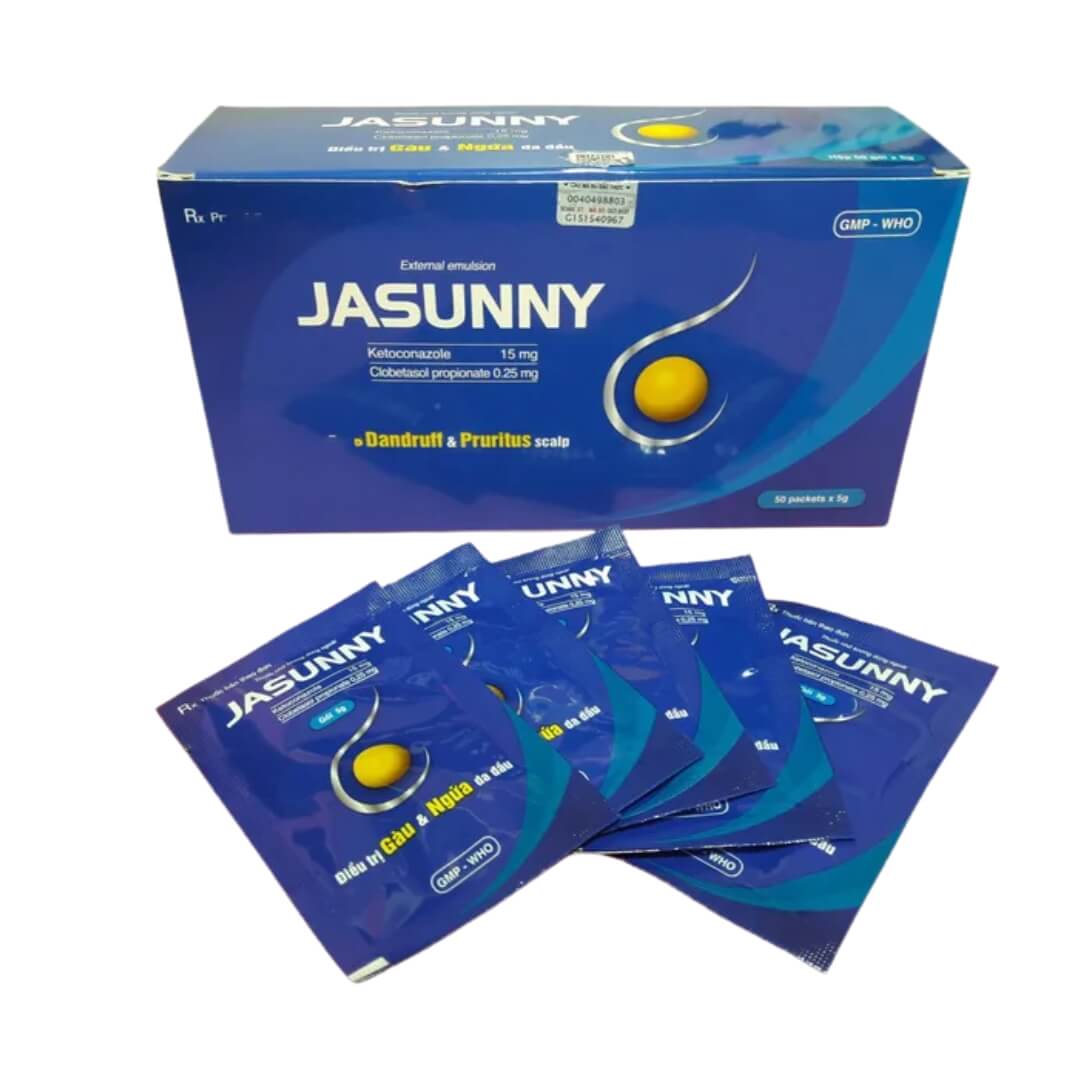 Jasunny - Dầu gội điều trị gàu, ngứa, nhiễm nấm cho da đầu - Pharmart.vn