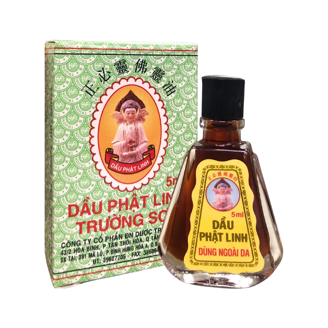 Dầu phật linh Trường Sơn - Trị cảm, ho lọ 5ml - Pharmart.vn