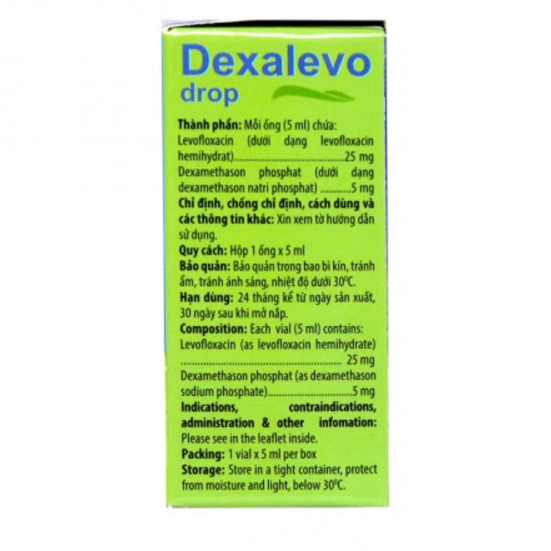Dexalevo drop – Điều trị nhiễm khuẩn mắt - Pharmart.vn